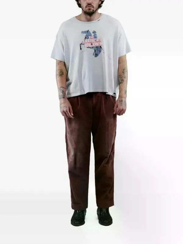 PALY Corduroy Texture Trousers