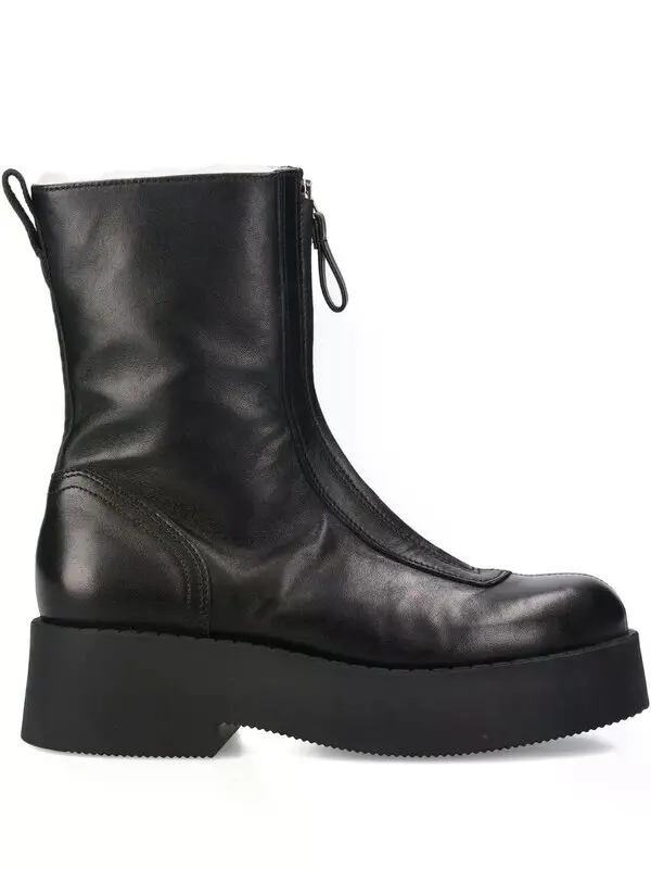 Premiata Zip Platform Boots