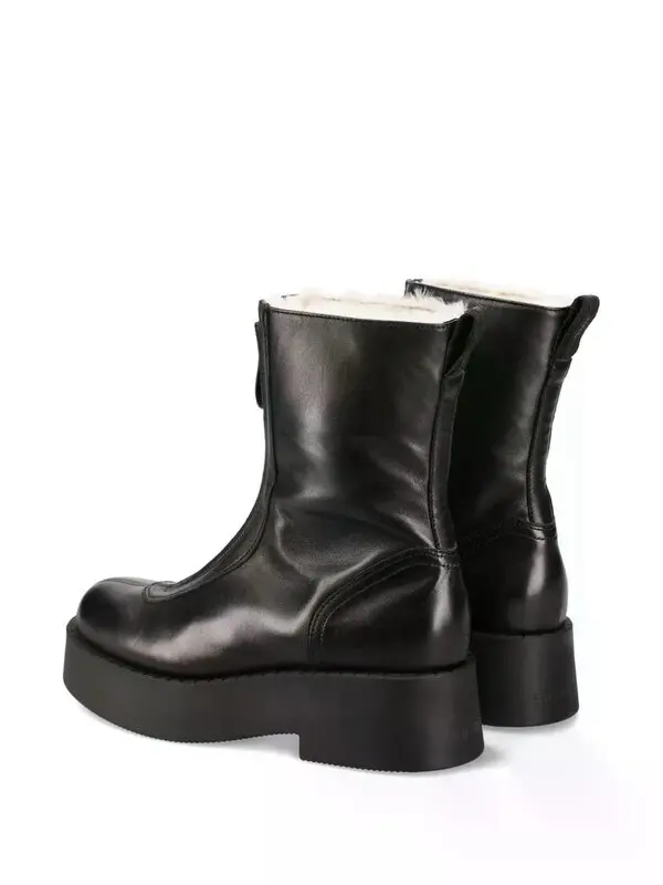 Premiata Zip Platform Boots