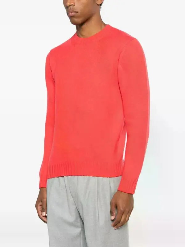 DELLA CIANA Crew Neck Long Sleeve Sweater