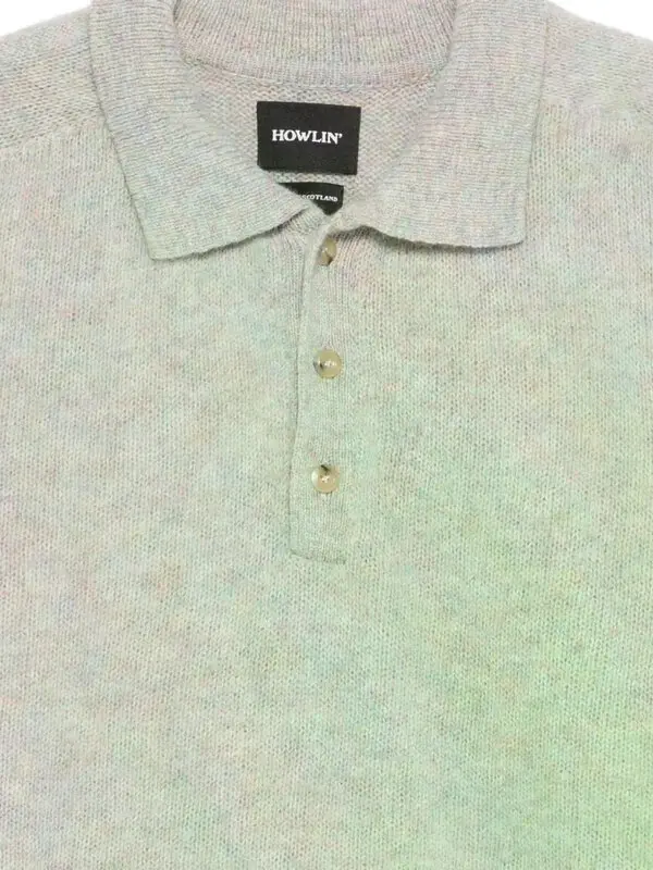 Howlin' Ghost Pressure Buttoned Polo Shirt