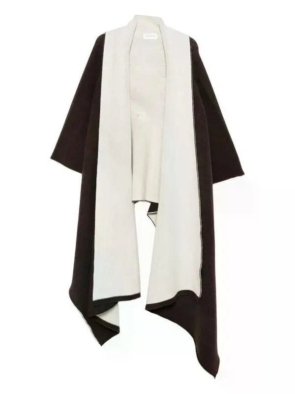 ARMARIUM Chocolate Asymmetrical Cardigan-coat - Brown
