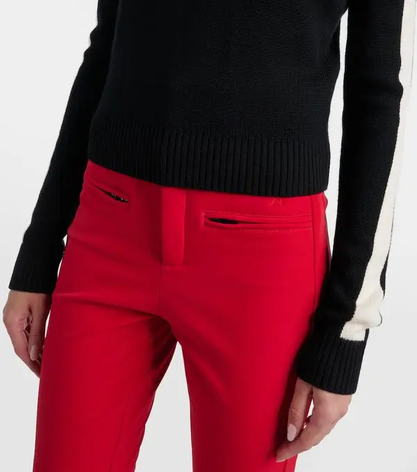 Perfect Moment La Tour Half-zip Wool Sweater