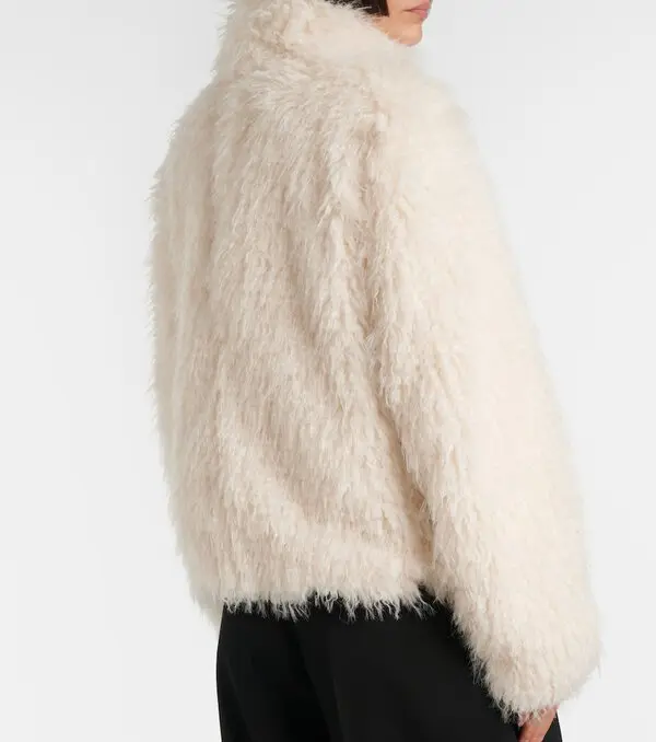 Vince Shaggy Fur Jacket