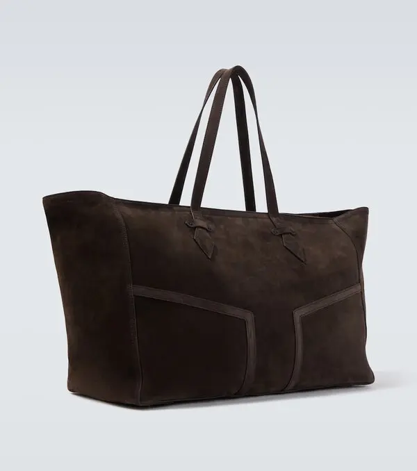 METIER Sergeant Suede Duffel Bag - Brown