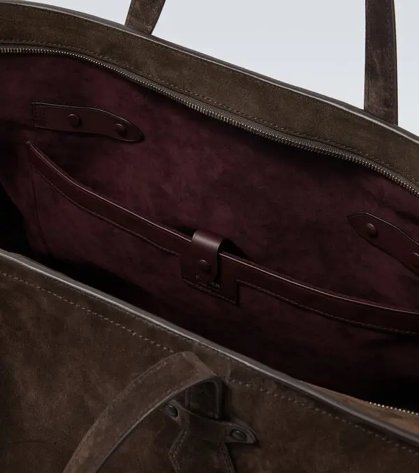 METIER Sergeant Suede Duffel Bag - Brown