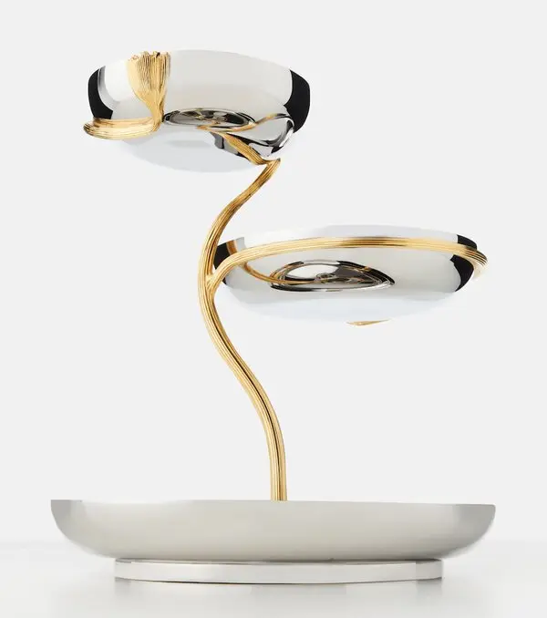 L'Objet Deco Leaves Large Serving Stand
