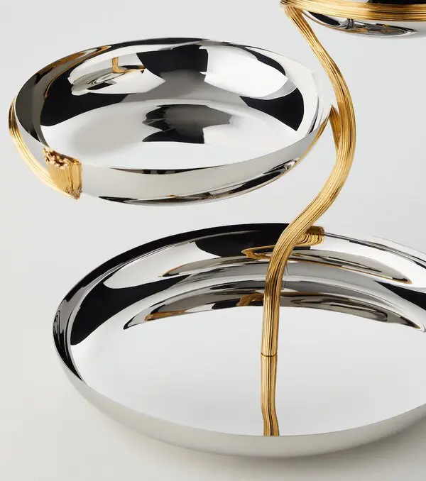 L'Objet Deco Leaves Large Serving Stand