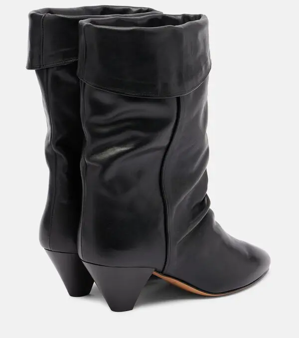 Isabel Marant Étoile Dalby Leather Ankle Boots
