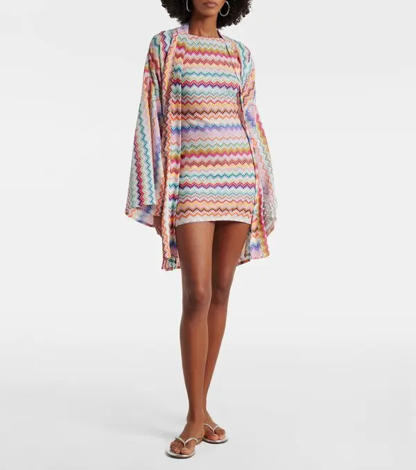 Missoni Metallic Lamé Minidress