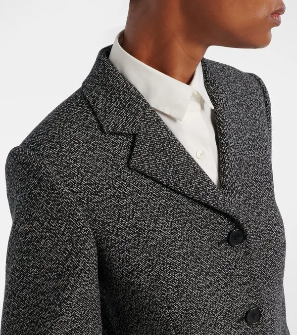 THE ROW Eudora Cashmere And Wool Blazer