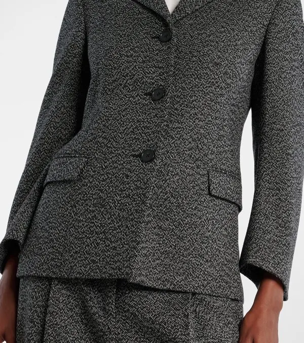 THE ROW Eudora Cashmere And Wool Blazer