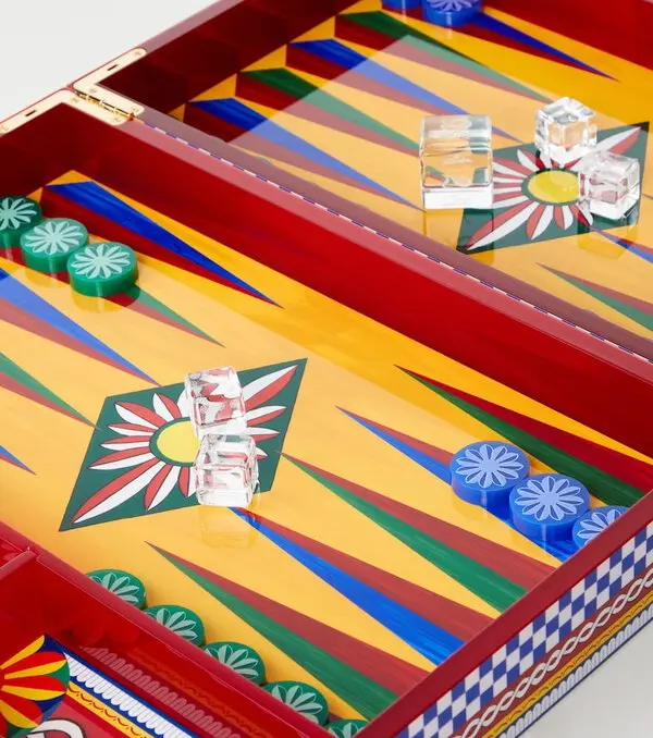 Dolce & Gabbana Carretto Backgammon Set