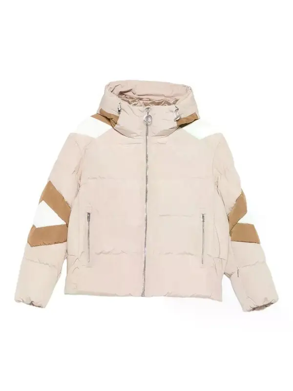 Fusalp Charloy Hooded Puffer Jacket - Neutrals