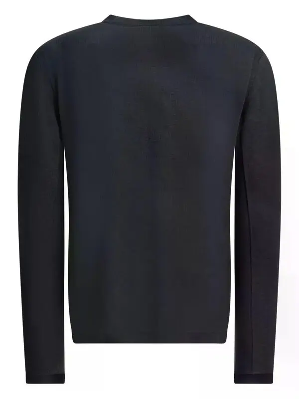 Stone Island Star Motif Crew Neck Sweatshirt