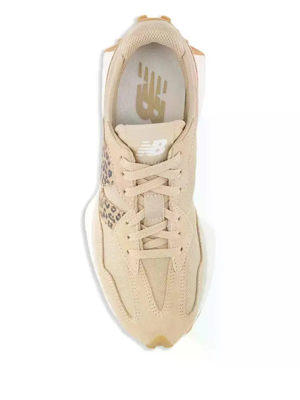 NEW BALANCE 327 Leopard Print Sneakers - Neutrals