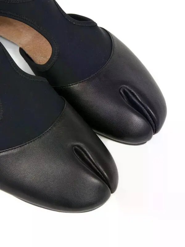 MAISON MARGIELA Tabi Split-toe Leather Ballet Flats