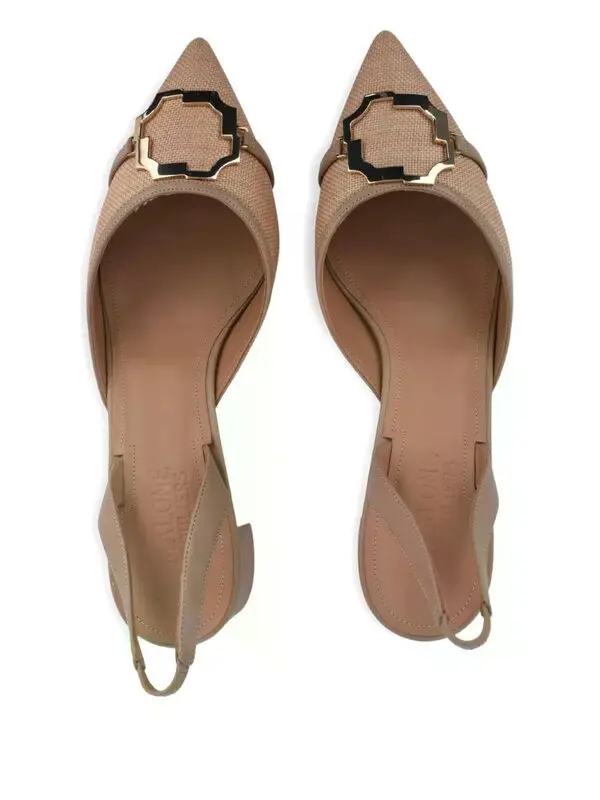 MALONE SOULIERS Misha Point-toe Slingback Pumps