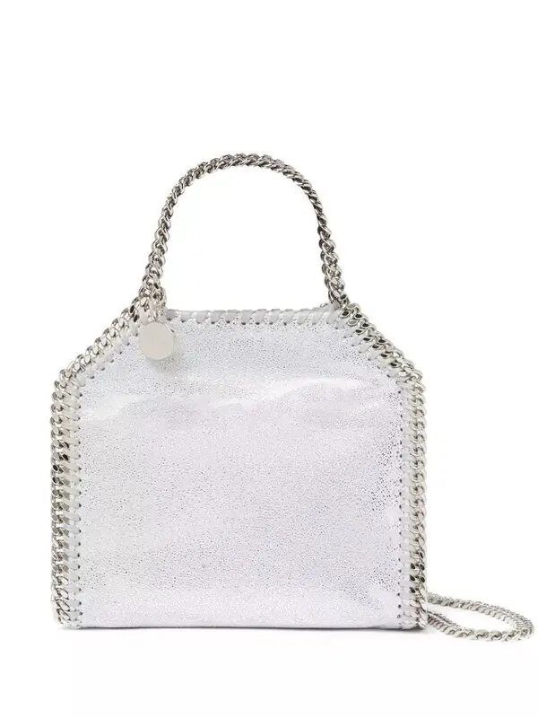 Stella McCartney Falabella Chain-trim Shoulder Bag - Silver