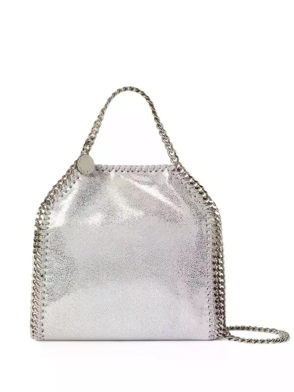 Stella McCartney Falabella Chain-trim Shoulder Bag - Silver