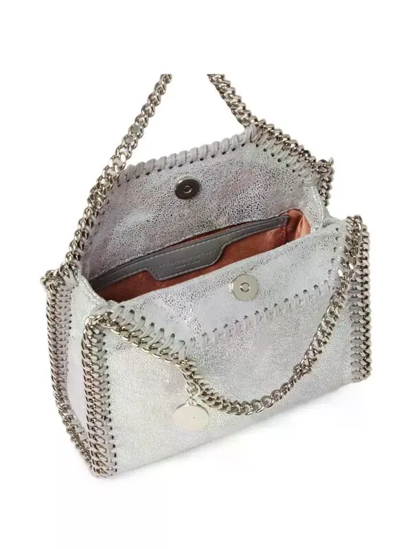Stella McCartney Falabella Chain-trim Shoulder Bag - Silver