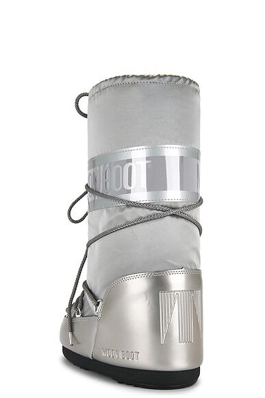 Moon Boot Icon Low Glance Boots - Silver