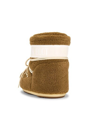 Moon Boot Icon Low Fleece Boots - Camel