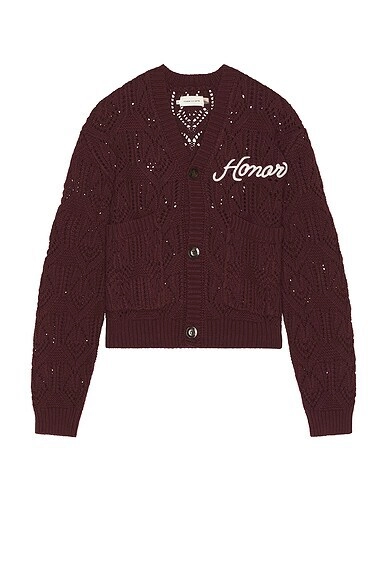 HONOR THE GIFT Cable Cardigan