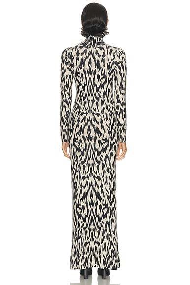 Brandon Maxwell Camille Turtleneck Dress