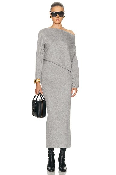 Ronny Kobo Matthieu Dress - Grey