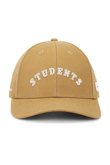 STUDENTS GOLF Bases Covered Unstructured 6 Panel Wool Hat - Brown