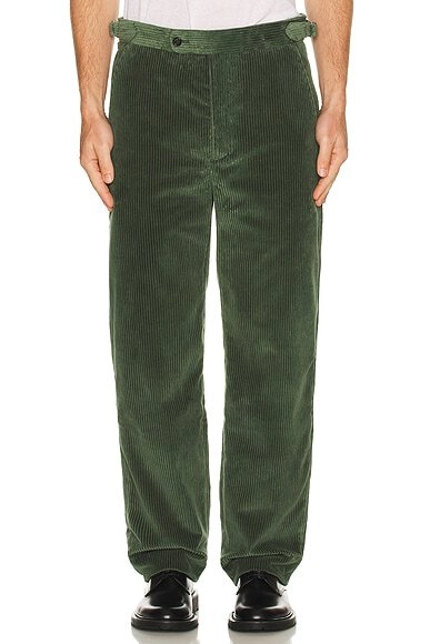 BODE Corduroy Side Buckle Trousers