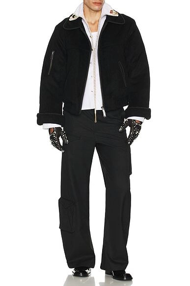 KODY PHILLIPS Wool Lasso Jacket