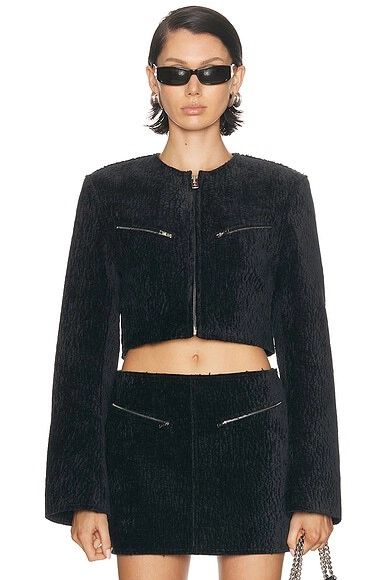 Alexander Wang Cropped Boxy Jacket