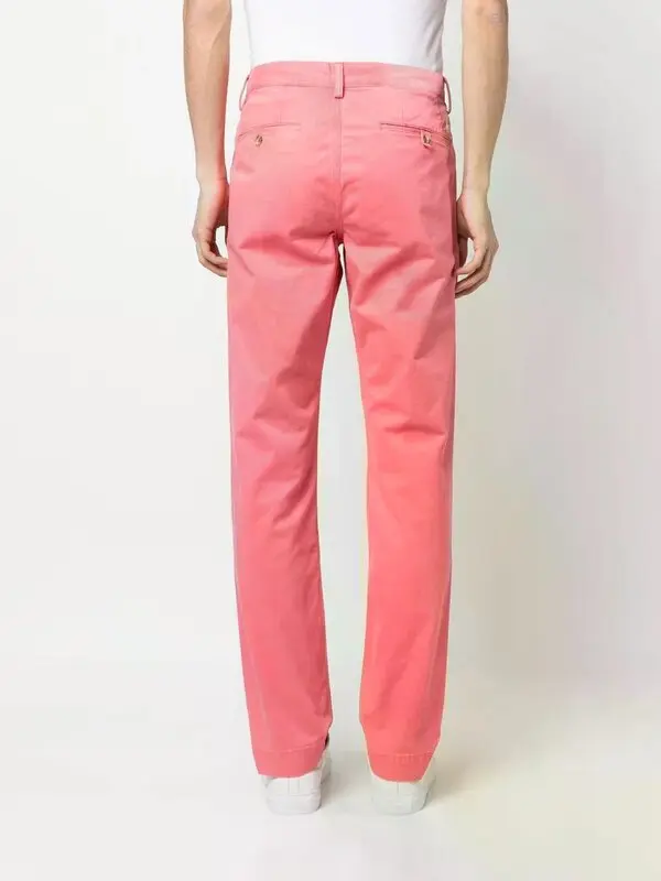 Polo Ralph Lauren Stretch-cotton Trousers - Red