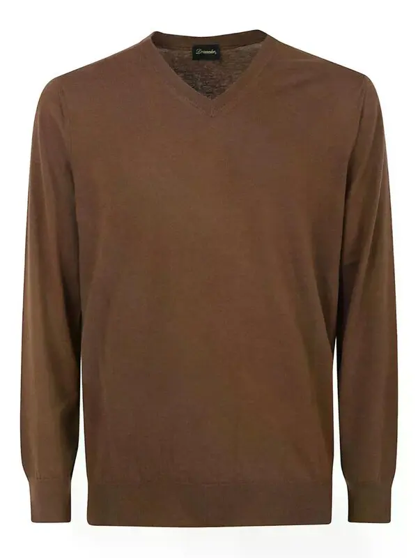 DRUMOHR V-neck Long-sleeve Sweater