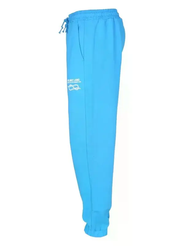 Helmut Lang Drawstring Cotton Track Pants