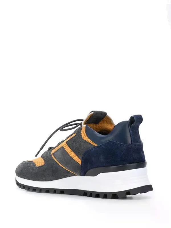 TOD'S Panelled Low-top Sneakers - Yellow