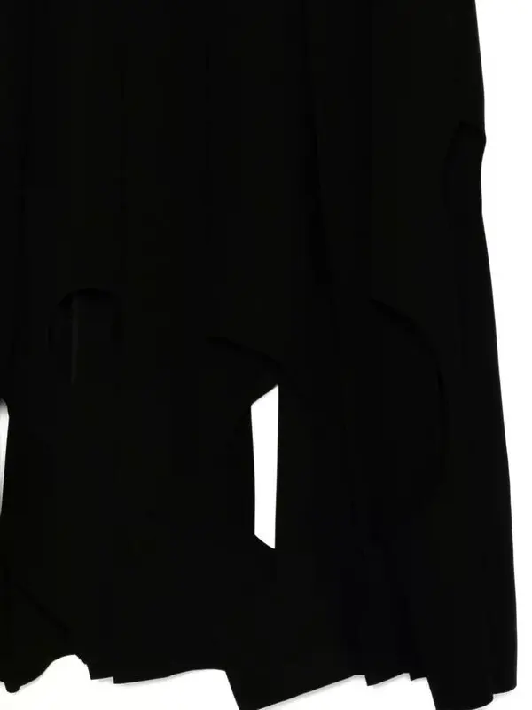 ENFOLD Pleated Midi Skirt