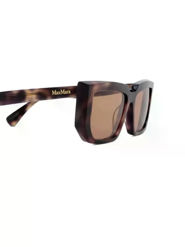 Max Mara Square Frame Sunglasses - Brown