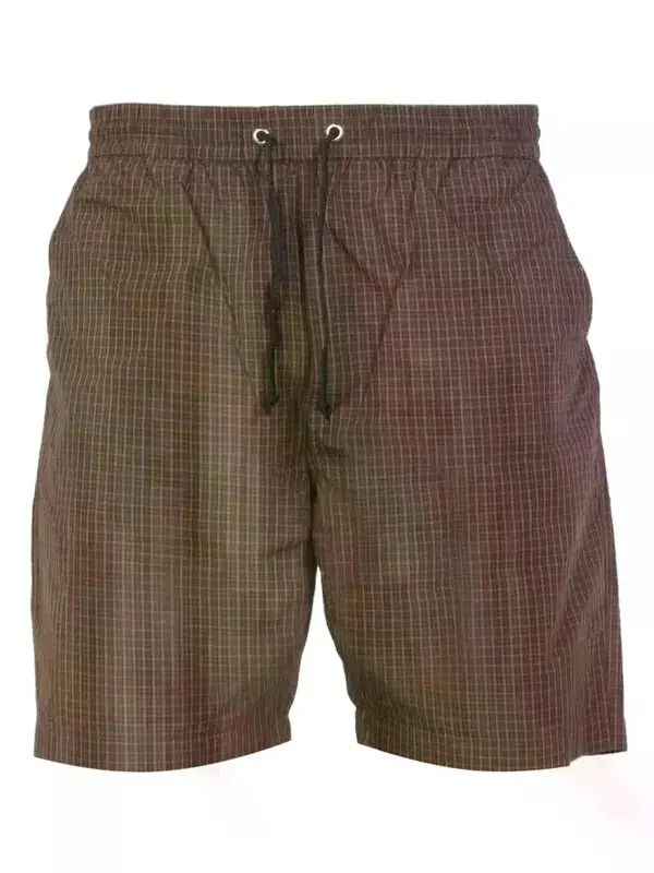 Universal Works Drawstring Checked Shorts
