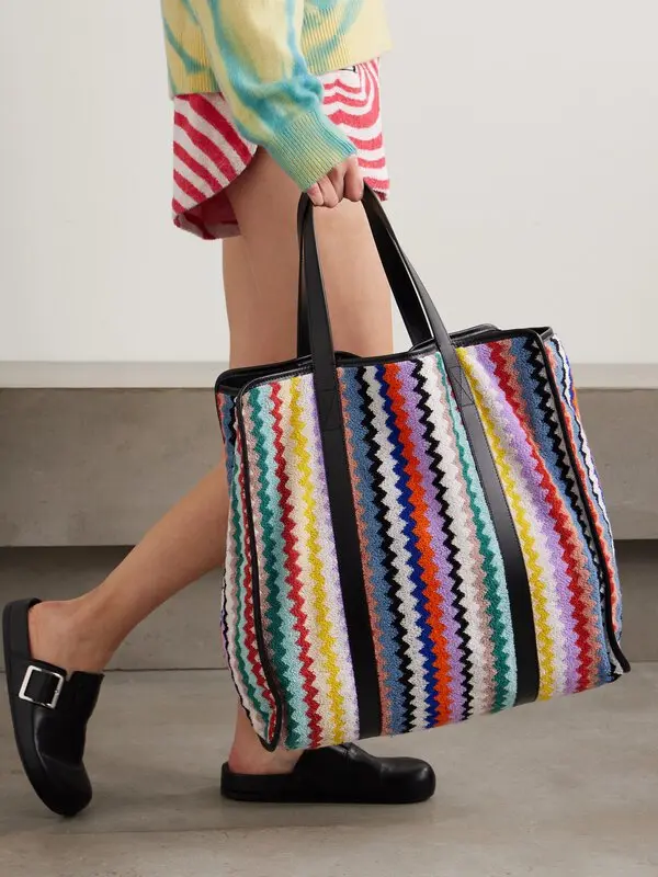 Missoni Riverbero' Cotton-terry Tote