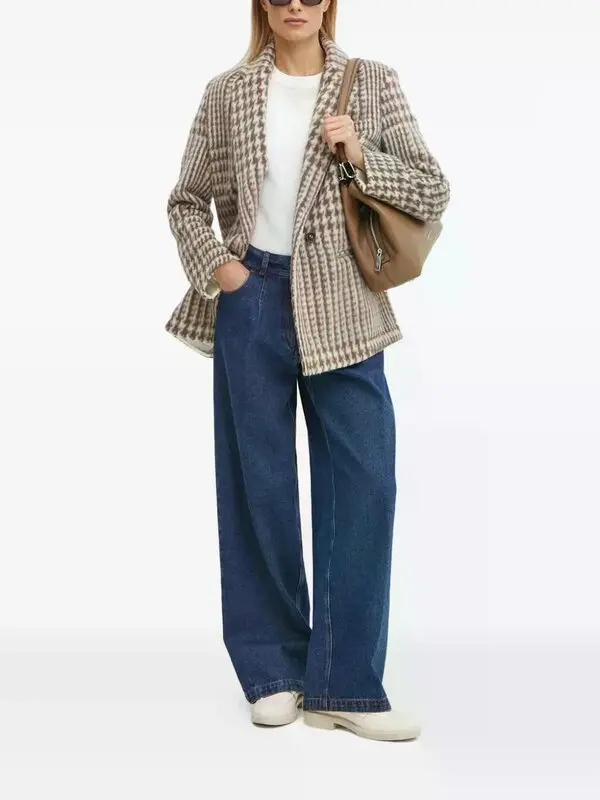 FORTE_FORTE Houndstooth Blazer