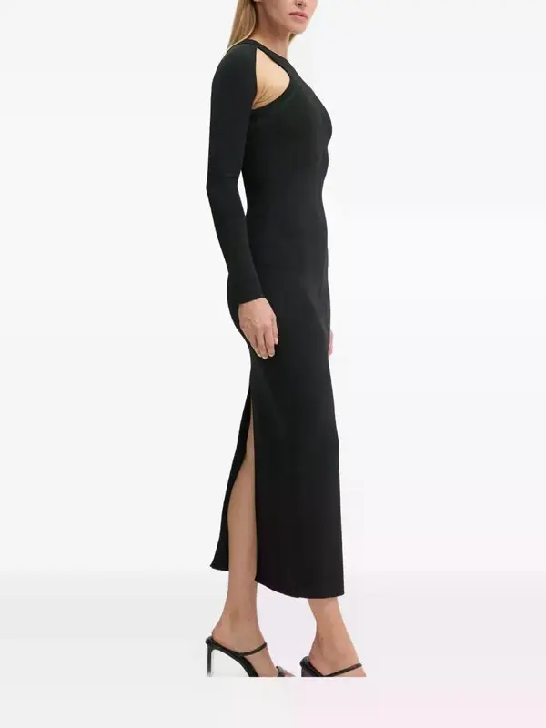 Nanushka Cut-out Long-sleeved Dress