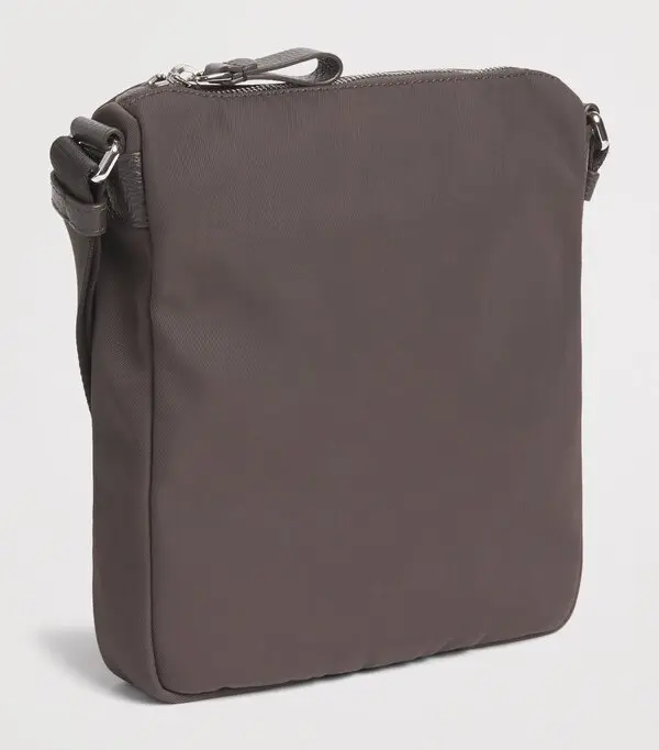 Giorgio Armani Leather-trim Cross-body Bag
