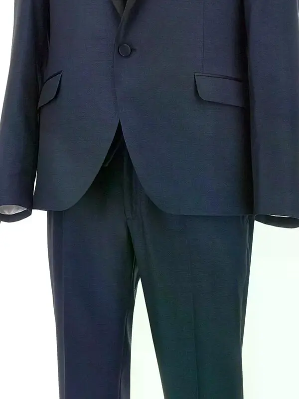 CARLO PIGNATELLI Textured Weave Three-piece Suit