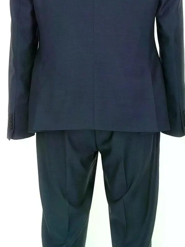 CARLO PIGNATELLI Textured Weave Three-piece Suit
