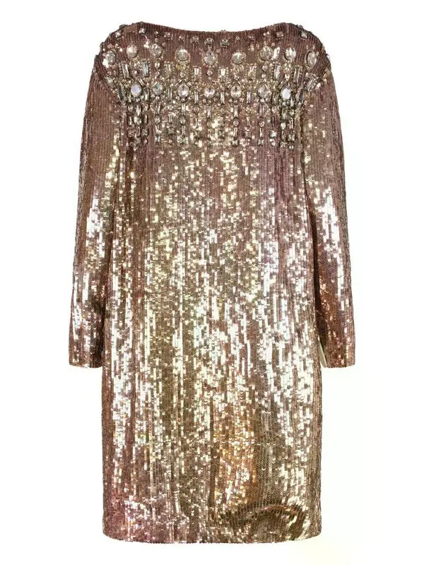 Alberta Ferretti Embellished Midi Dress