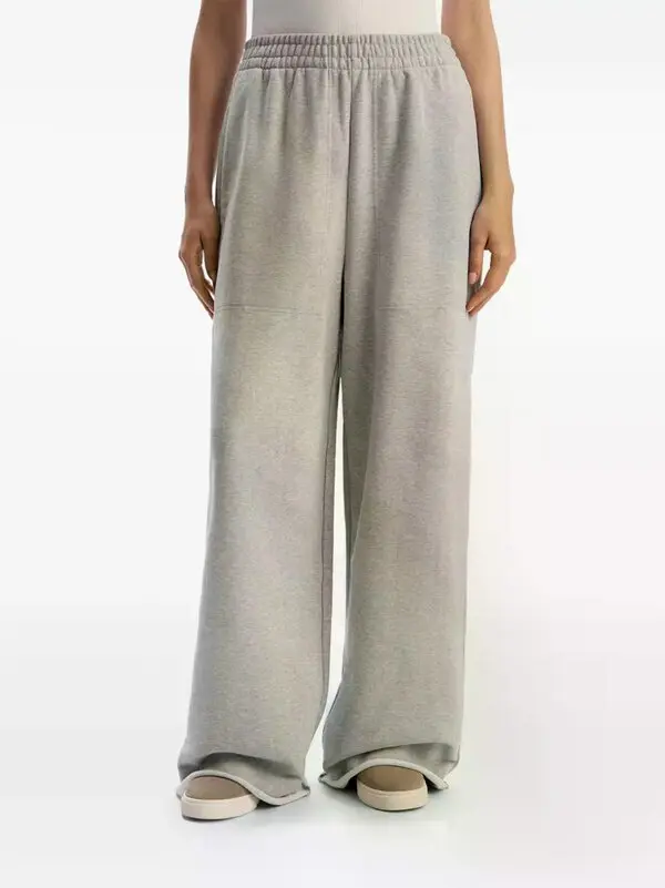 12 STOREEZ Elasticated Waist Track Pants - Grey