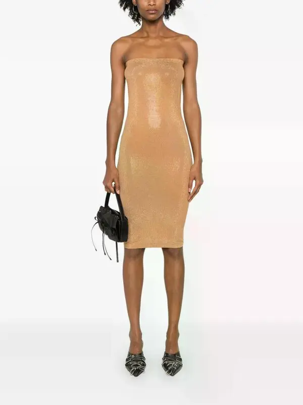 Wolford Stud-embellished Midi Tube Dress